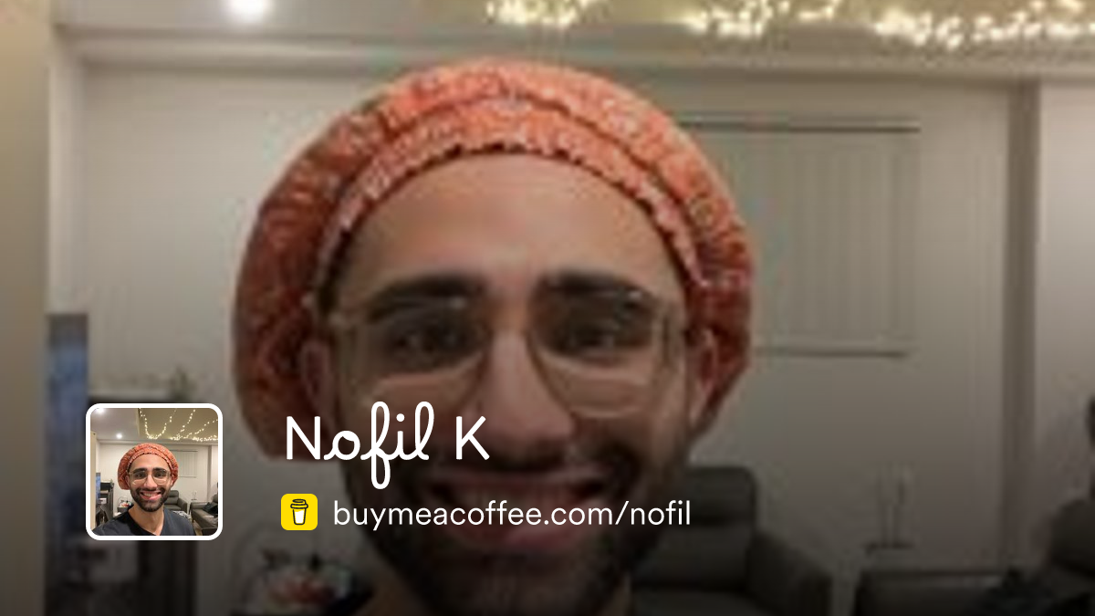 Nofil K - Buymeacoffee