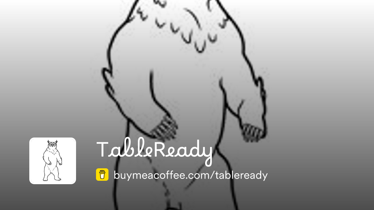 TableReady - Buymeacoffee