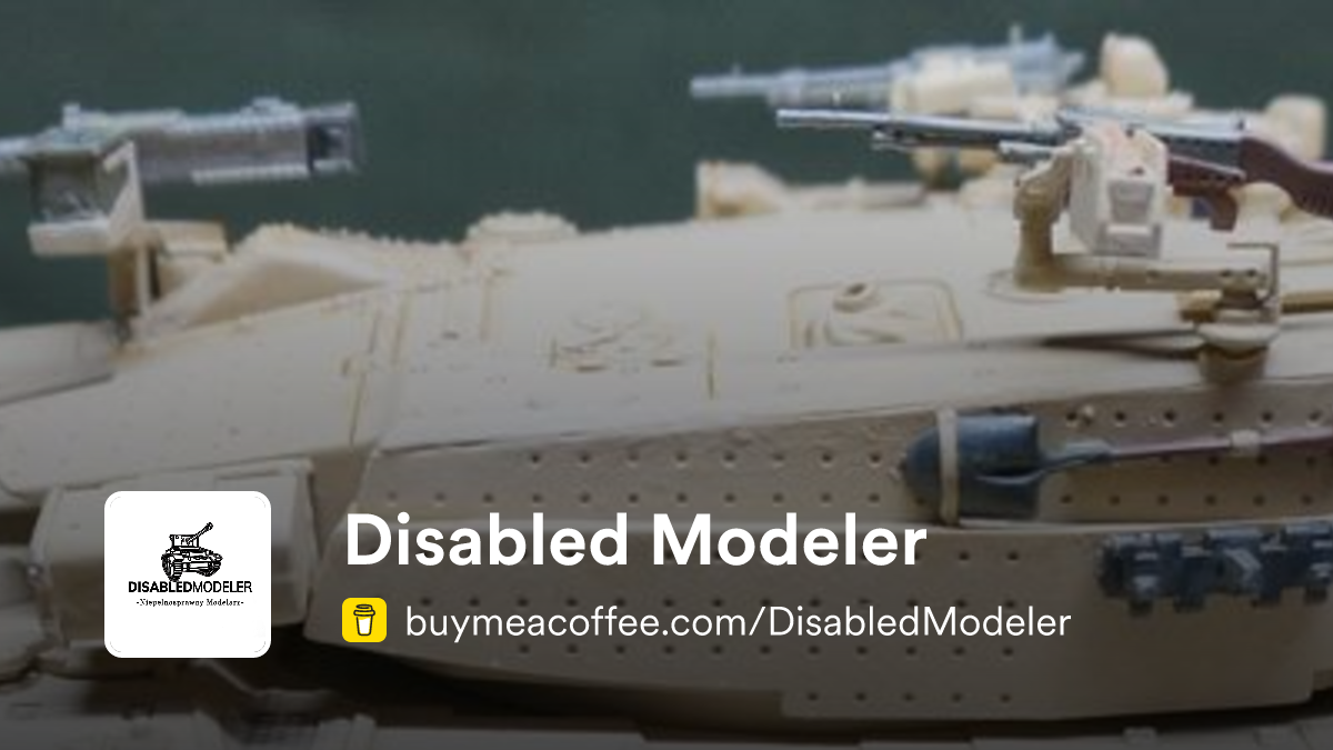 Disabled Modeler is Build plastic models in 1:35 scale - Buymeacoffee