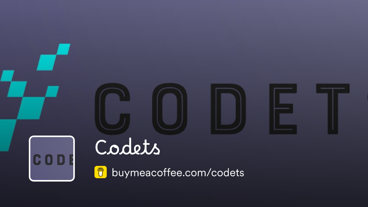 Codets is Create free coding content for the internet - Buymeacoffee
