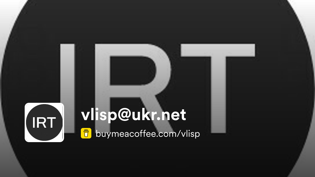 vlisp@ukr.net is IRT application for Autocad (and clones) - Buymeacoffee