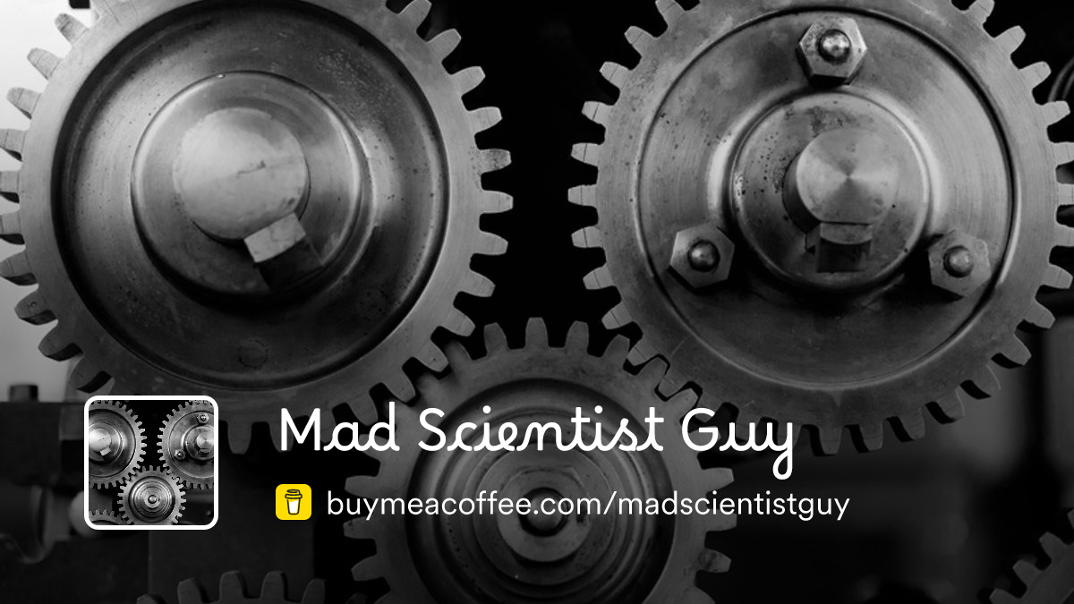 Mad Scientist Guy - Buymeacoffee