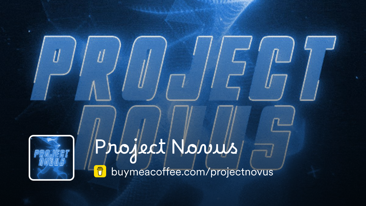 Project Novus - Buymeacoffee