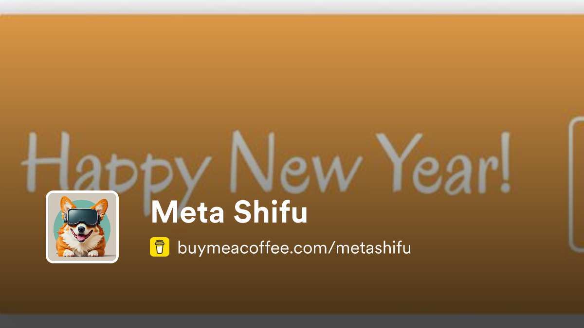 Extras | Meta Shifu - Buymeacoffee