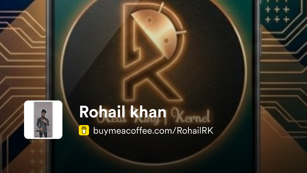 Rohail khan - Buymeacoffee
