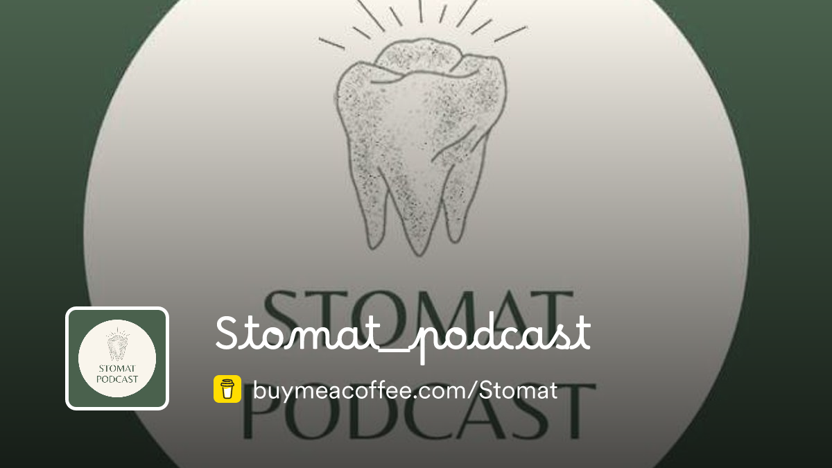 Stomat_podcast - Buymeacoffee