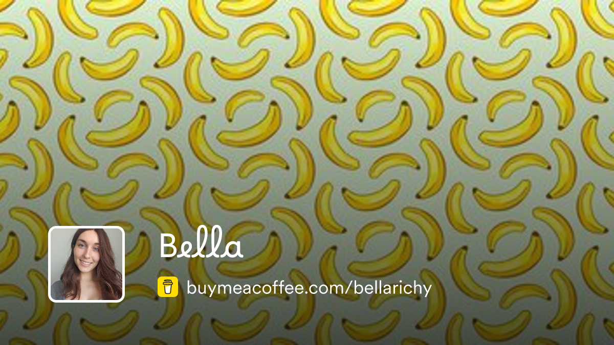Bella is creating visual content - Buymeacoffee