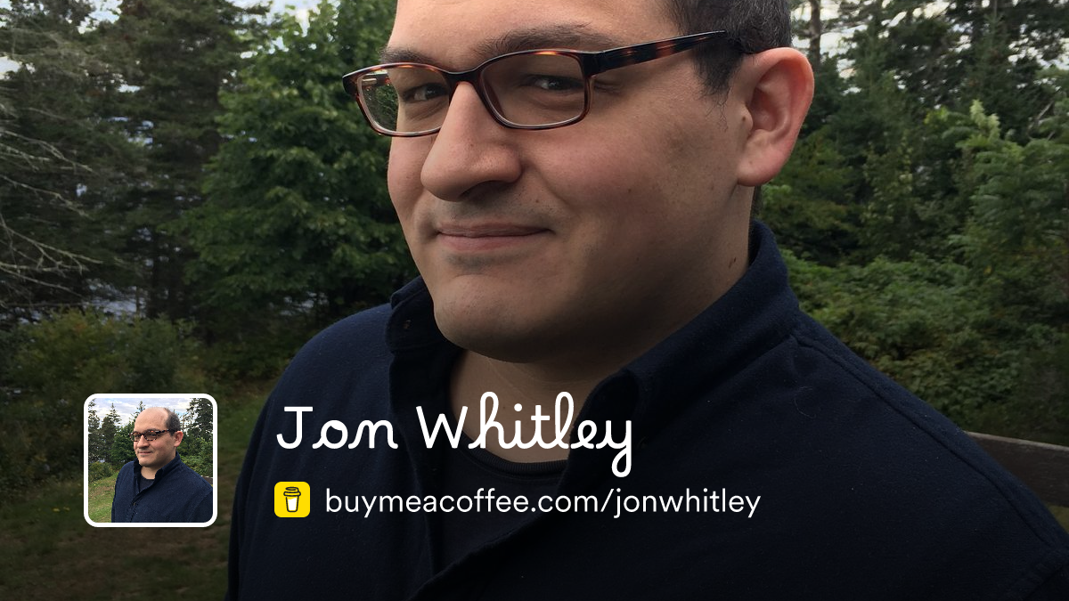 Jon Whitley - Buymeacoffee