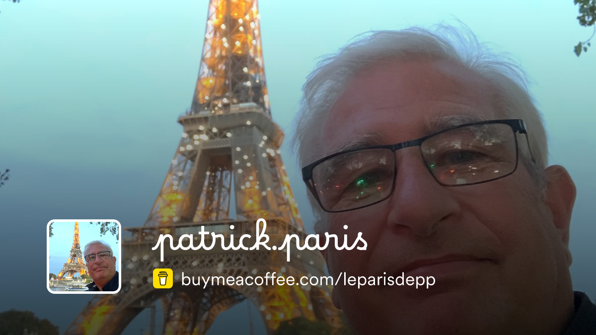 patrick.paris is live streaming lecture - Buymeacoffee