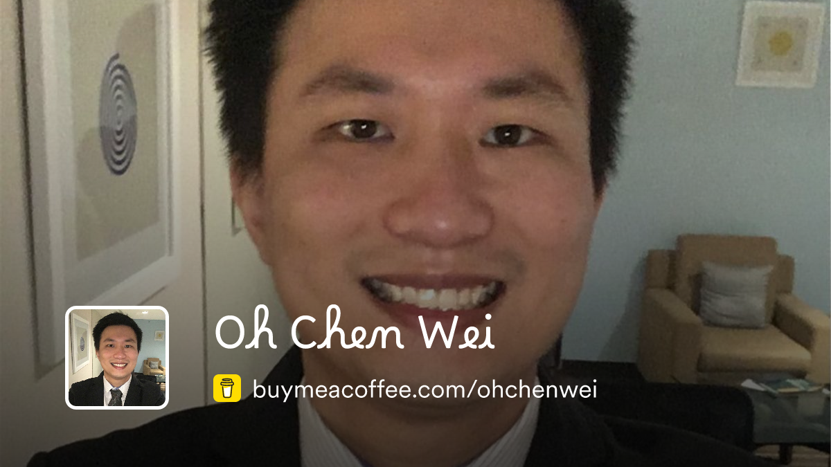 Oh Chen Wei is Delivering expert consultation for medical researchers - Buymeacoffee