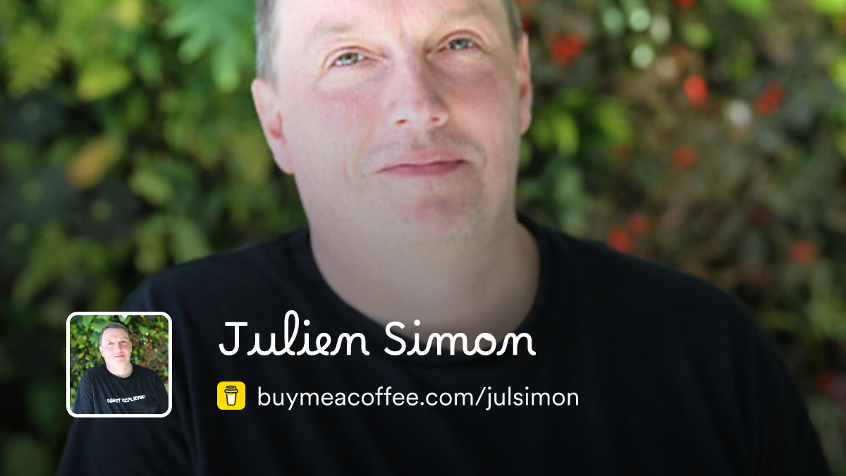 Julien Simon is striving to build pragmatic and actionable AI/ML content! - Buymeacoffee