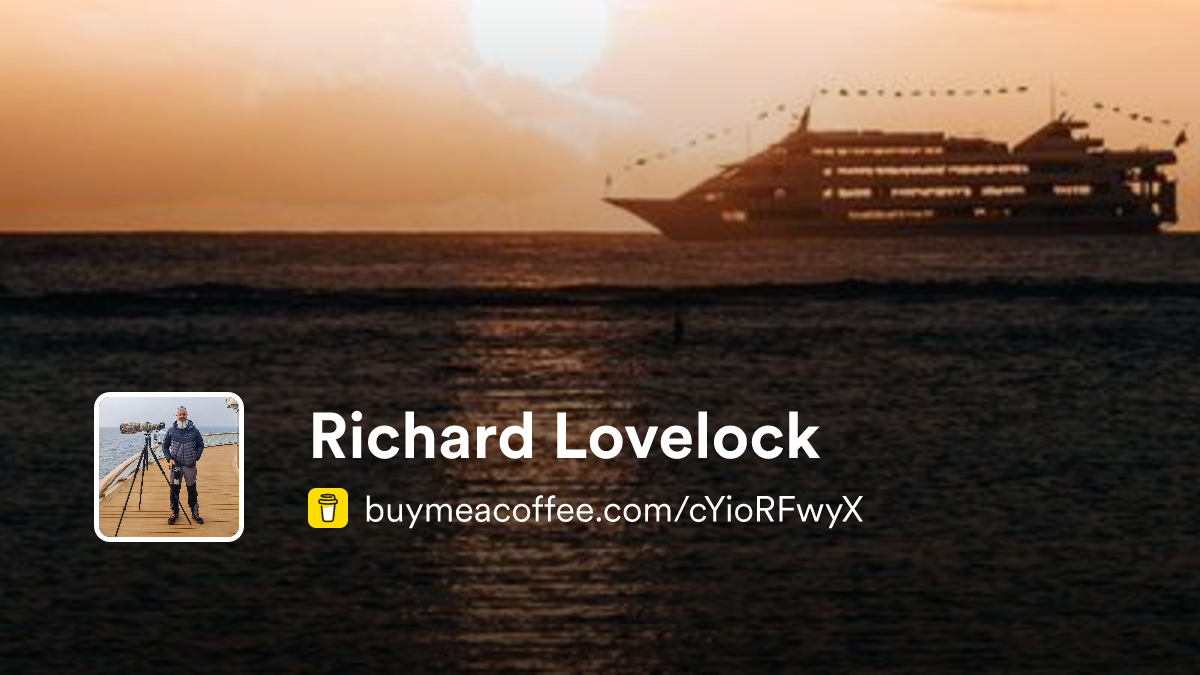 Richard Lovelock is Photographer - Buymeacoffee