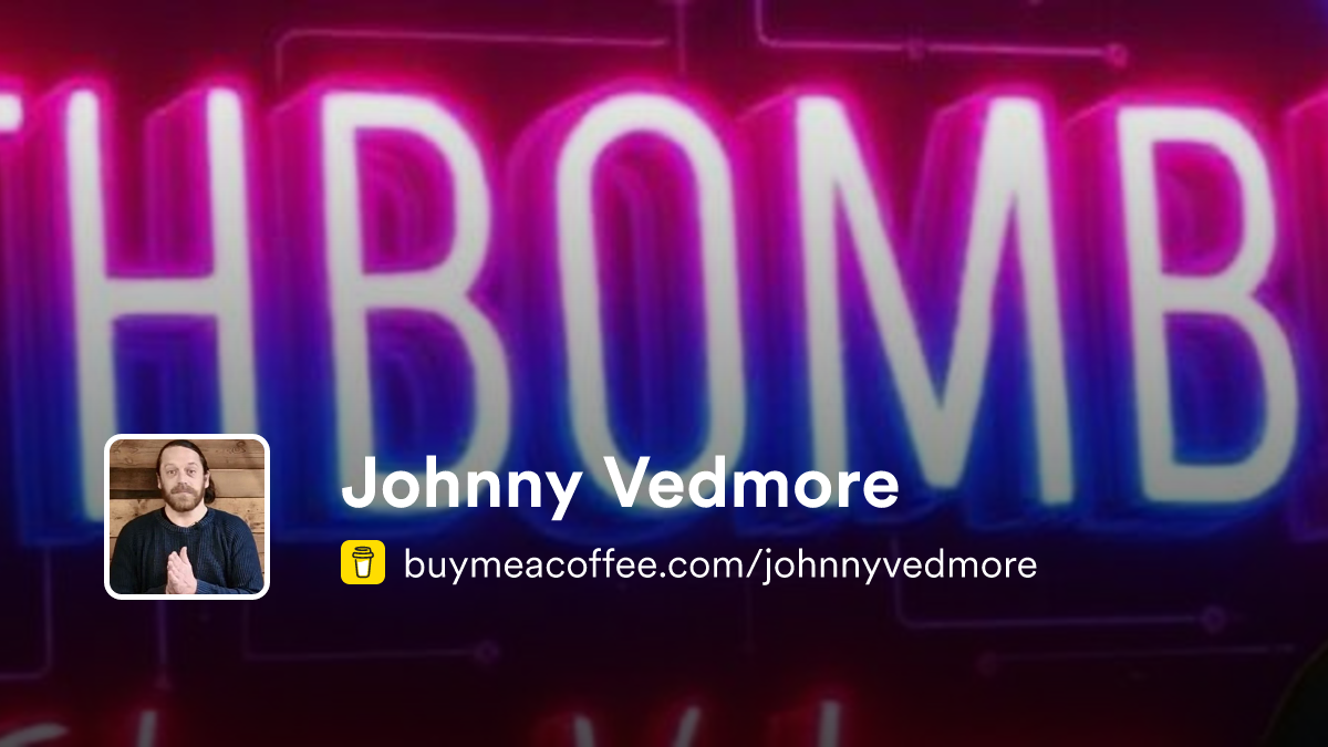 Johnny Vedmore - Buymeacoffee