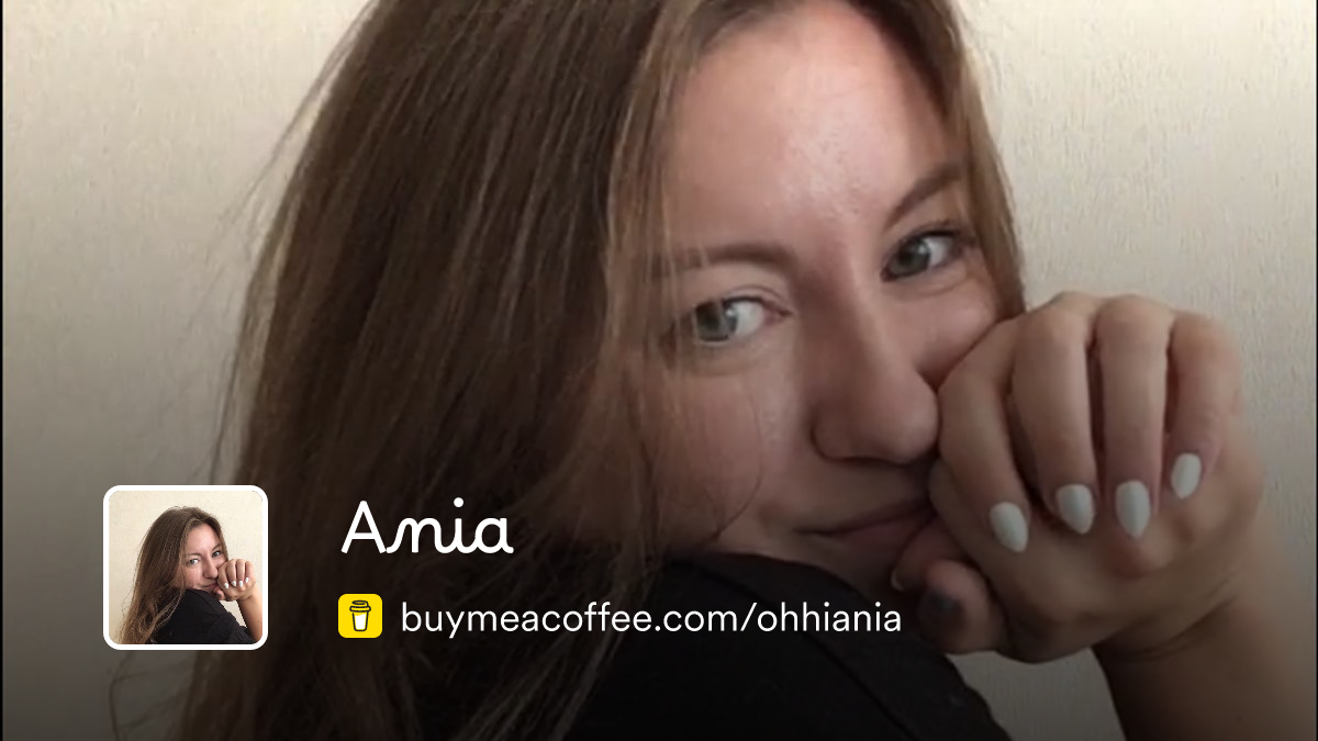 Ania is teaching English and French, writing study materials, making videos - Buymeacoffee