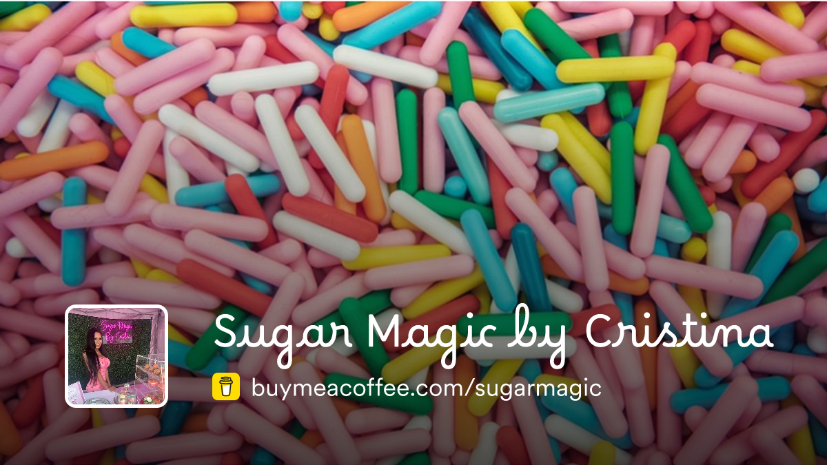 Sugar Magic by Cristina is creating Free Tutorials for Sweet Treats🍓🍫🍭 ...