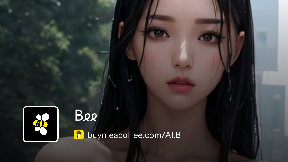 Bee is learning AI arts - Buymeacoffee