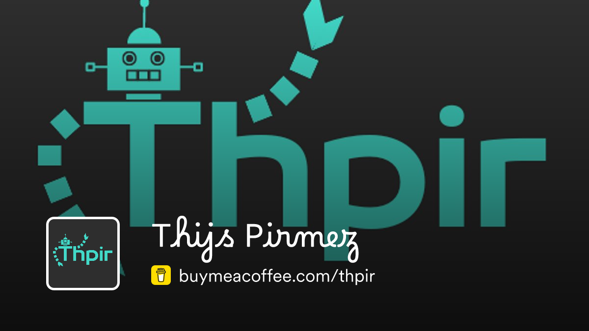 Thijs Pirmez is Android developer - Buymeacoffee