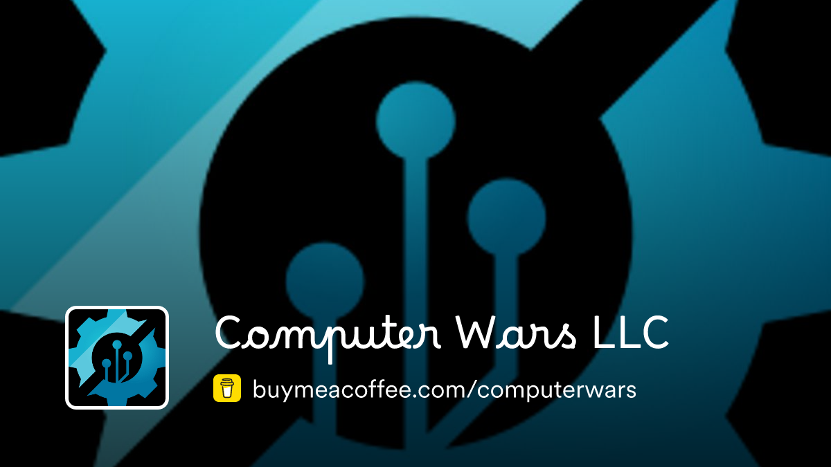 Computer Wars LLC is technology services and consulting. - Buymeacoffee