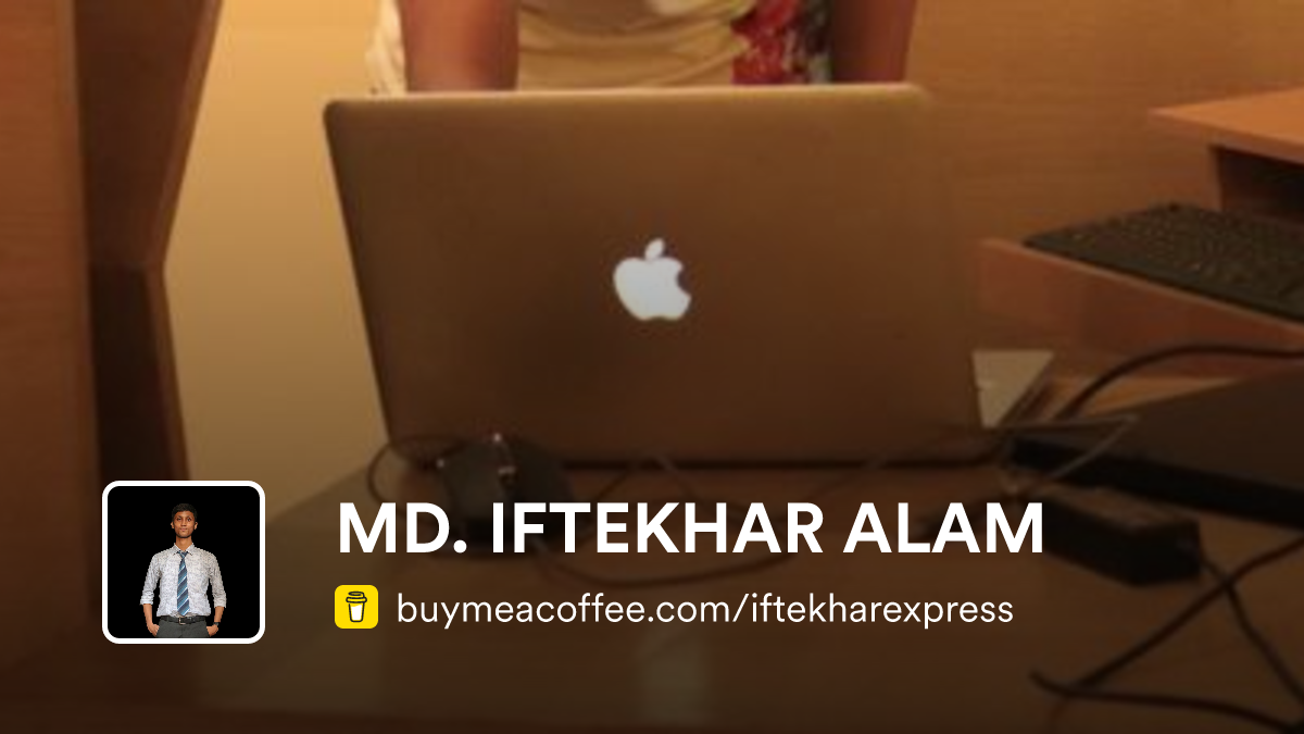 MD. IFTEKHAR ALAM - Buymeacoffee