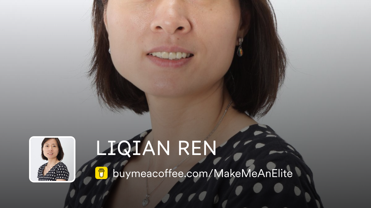 LIQIAN REN - Buymeacoffee