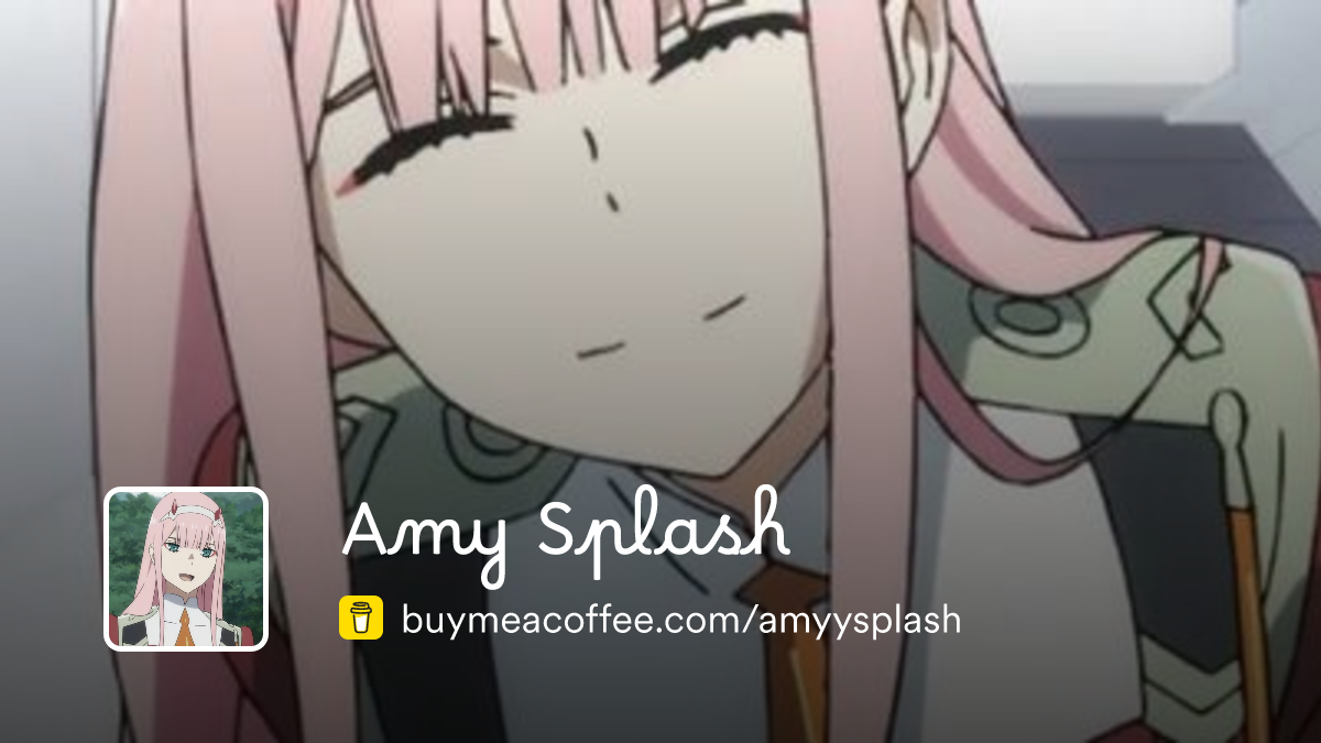 Amy Splash is anime art - Buymeacoffee