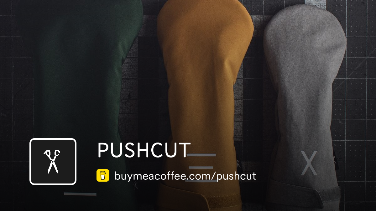 PUSHCUT is making golf accessories while his kids nap - Buymeacoffee