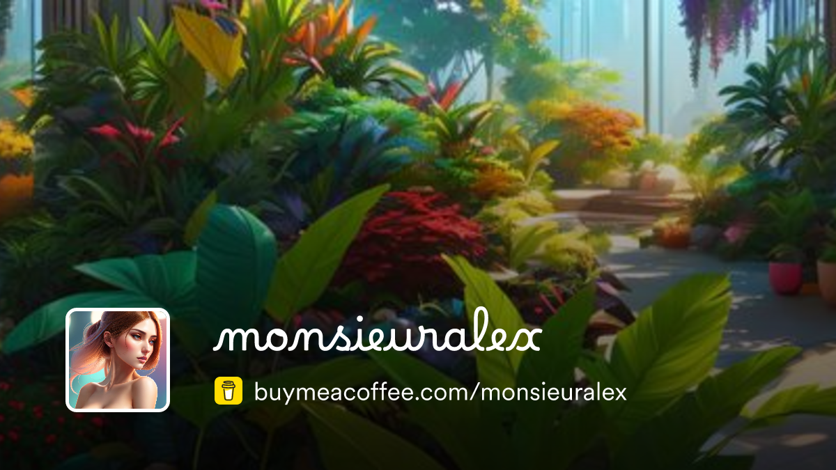 monsieuralex is an AI art enthusiast - Buymeacoffee