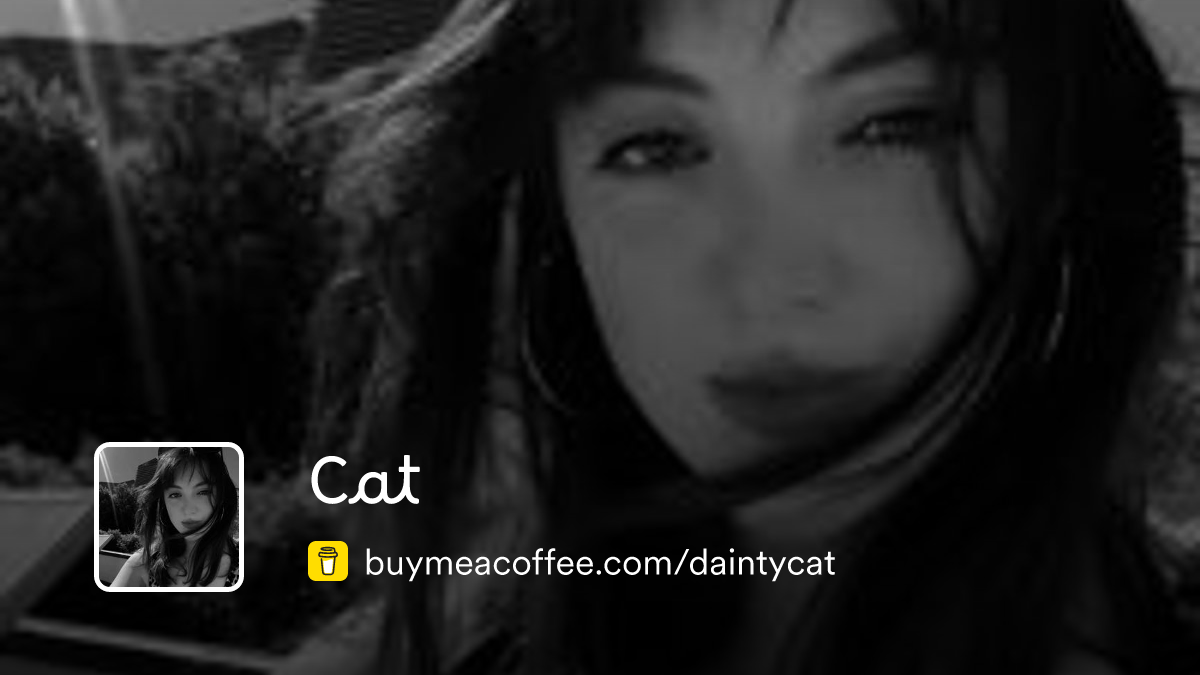 Cat is writing stories - Buymeacoffee