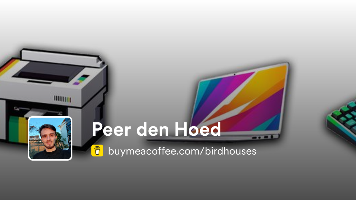 Peer den Hoed - Buymeacoffee