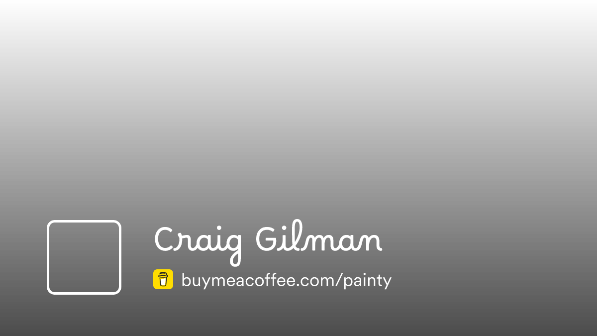 Craig Gilman - Buymeacoffee