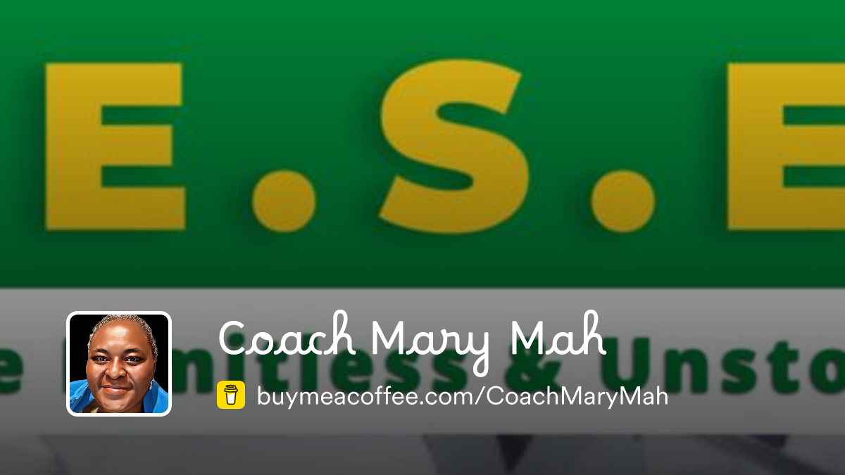 Coach Mary Mah - Buymeacoffee
