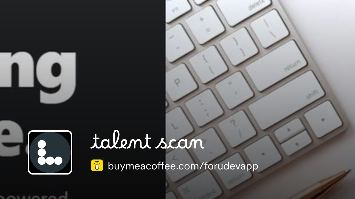 talent scan - Buymeacoffee