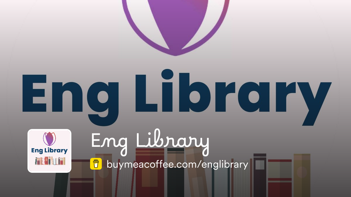 Eng Library - Buymeacoffee