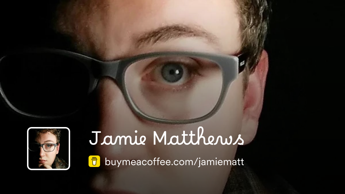 Jamie Matthews is bringing you anything DIY - Buymeacoffee