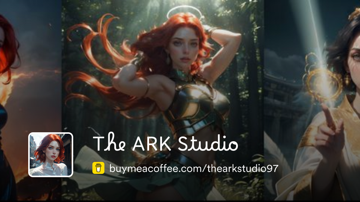 The ARK Studio is I Do custom-made fictional art, portraits & fan art. - Buymeacoffee