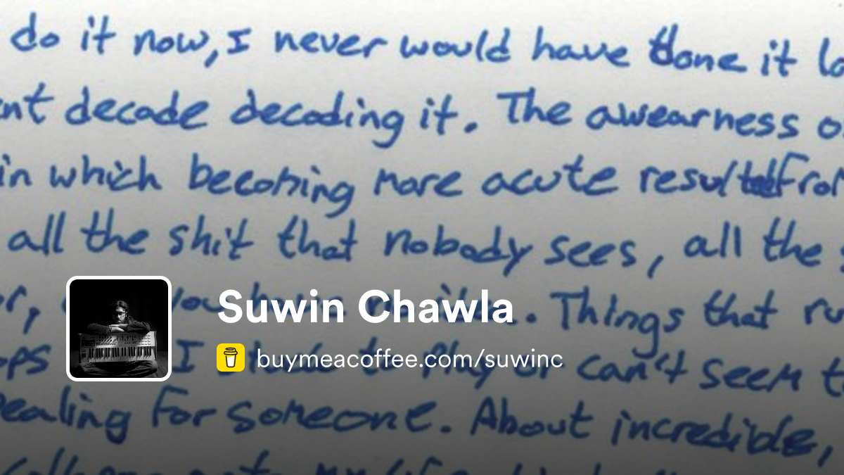 Suwin Chawla is Author, Audio Visual Editor, Photographer, and Music ...