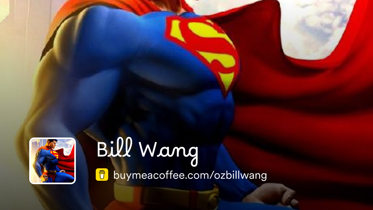 Bill Wang is Open sources - Buymeacoffee