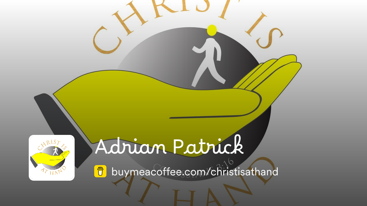 Adrian Patrick is a Gospel Music Artist - Buymeacoffee