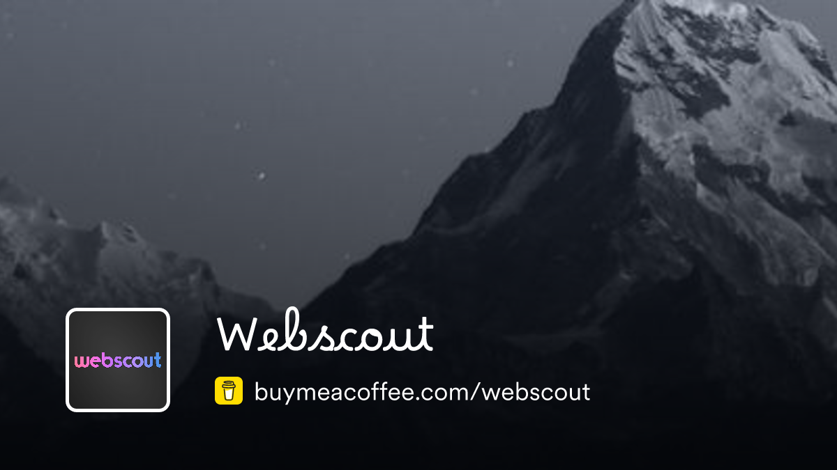 Webscout is automatating web reconnaissance and OSINT for the infosec community - Buymeacoffee