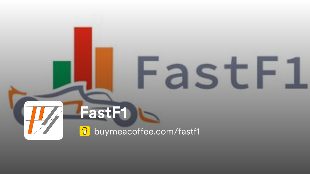 FastF1 is developing an awesome tool to access F1 data - Buymeacoffee