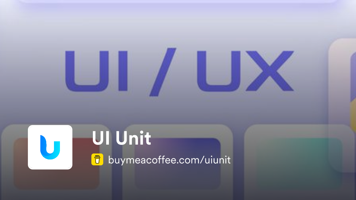 UI Unit is Here's a beautiful UI design template for your project ...
