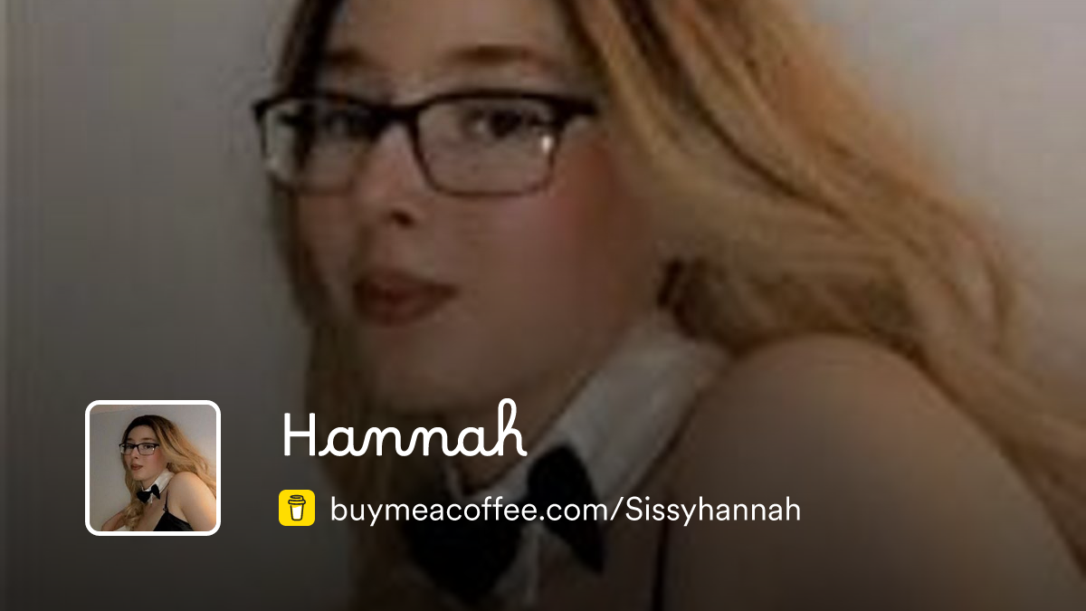 Hannah - Buymeacoffee