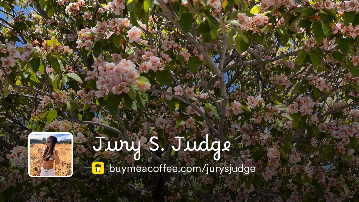 Jury S. Judge is appreciative of your support. 😊💖☕️ - Buymeacoffee