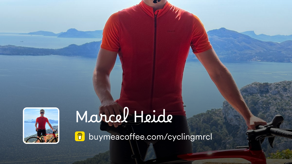 Marcel Heide is Cycling Videos - Buymeacoffee