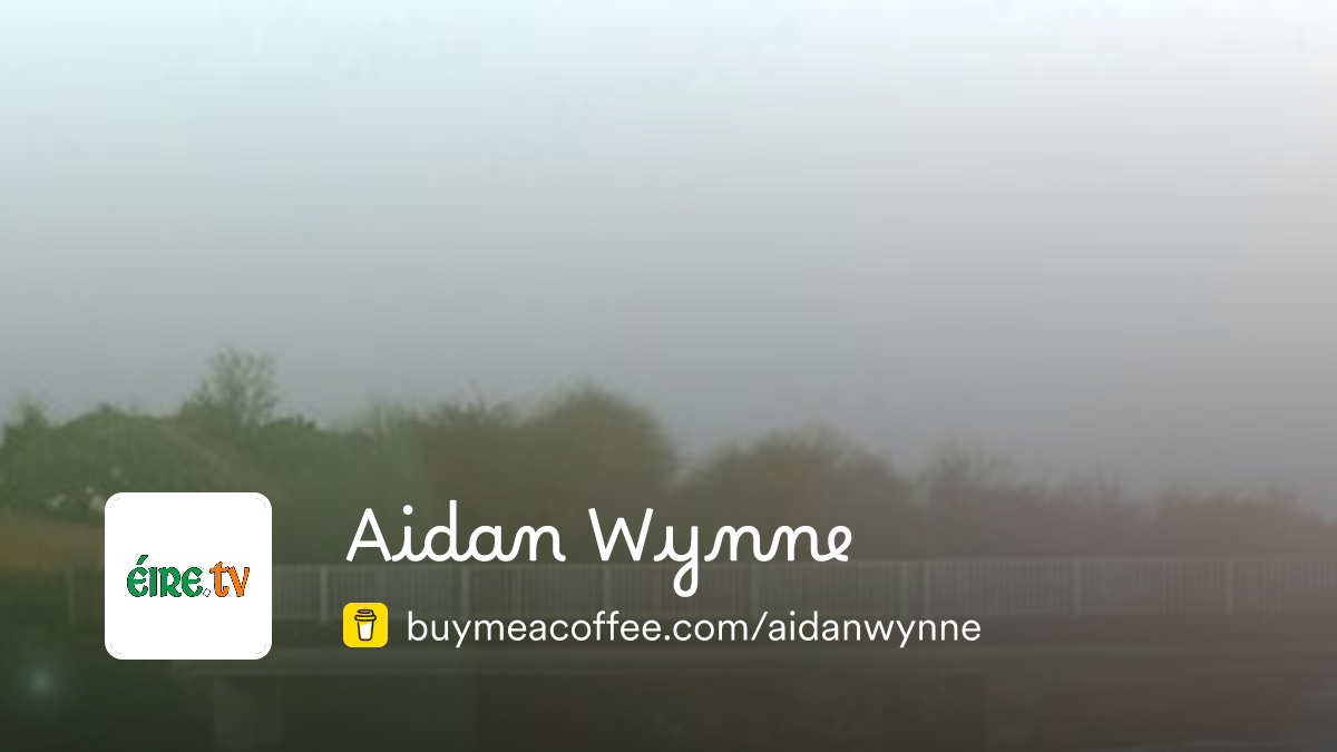 Aidan Wynne - Buymeacoffee