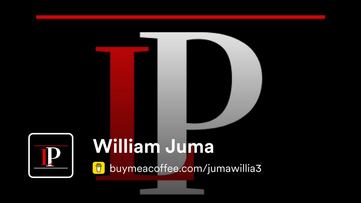 William Juma - Buymeacoffee