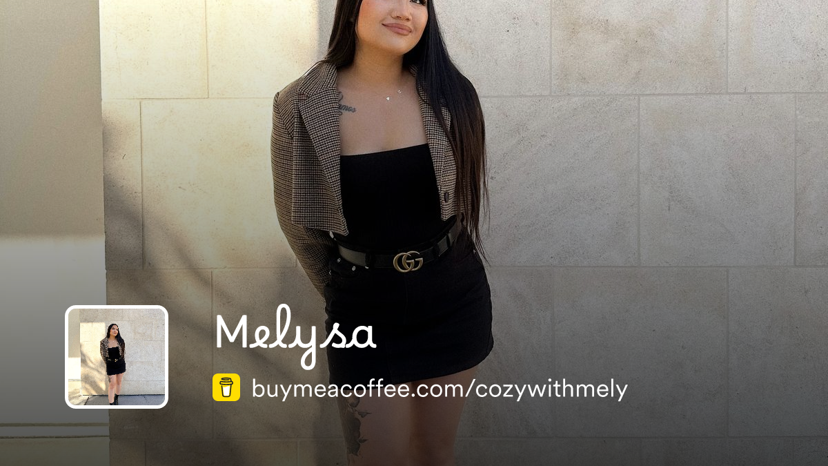 Melysa - Buymeacoffee