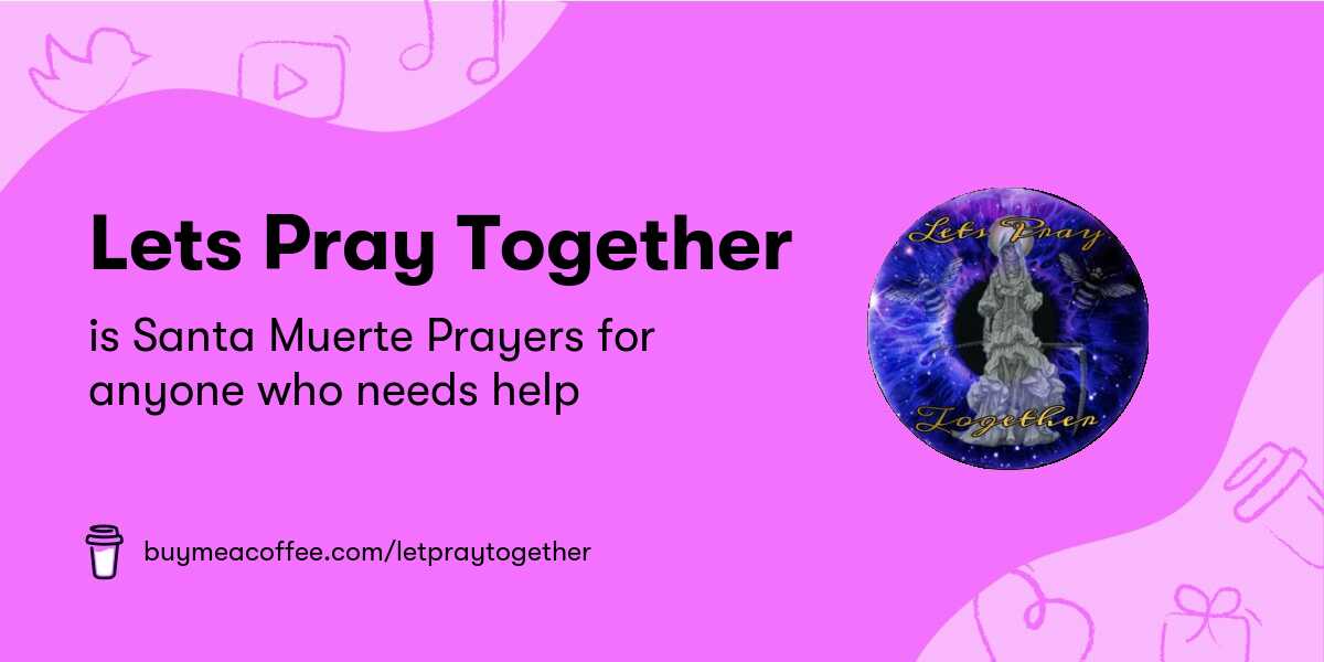Wishlist | Lets Pray Together - Buymeacoffee