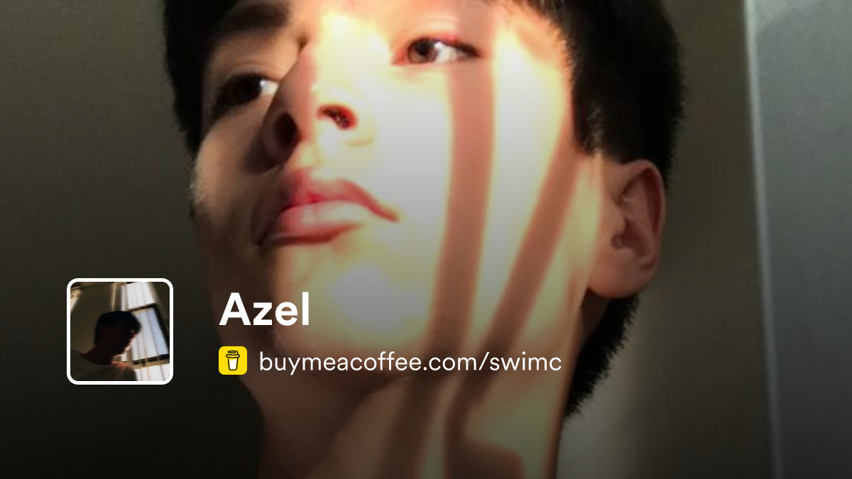 Azel is If you wanna support you can! It helps me out to do what I do ...