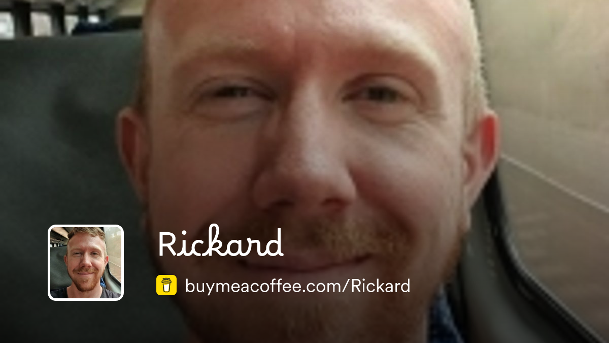 Rickard - Buymeacoffee
